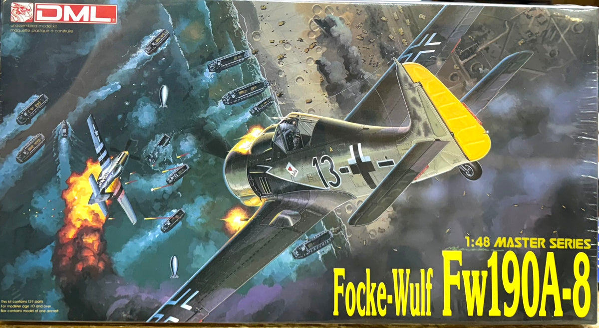 Focke-Wulf Fw190A-8, 1/48 1991 ISSUE – J-BarHobbies