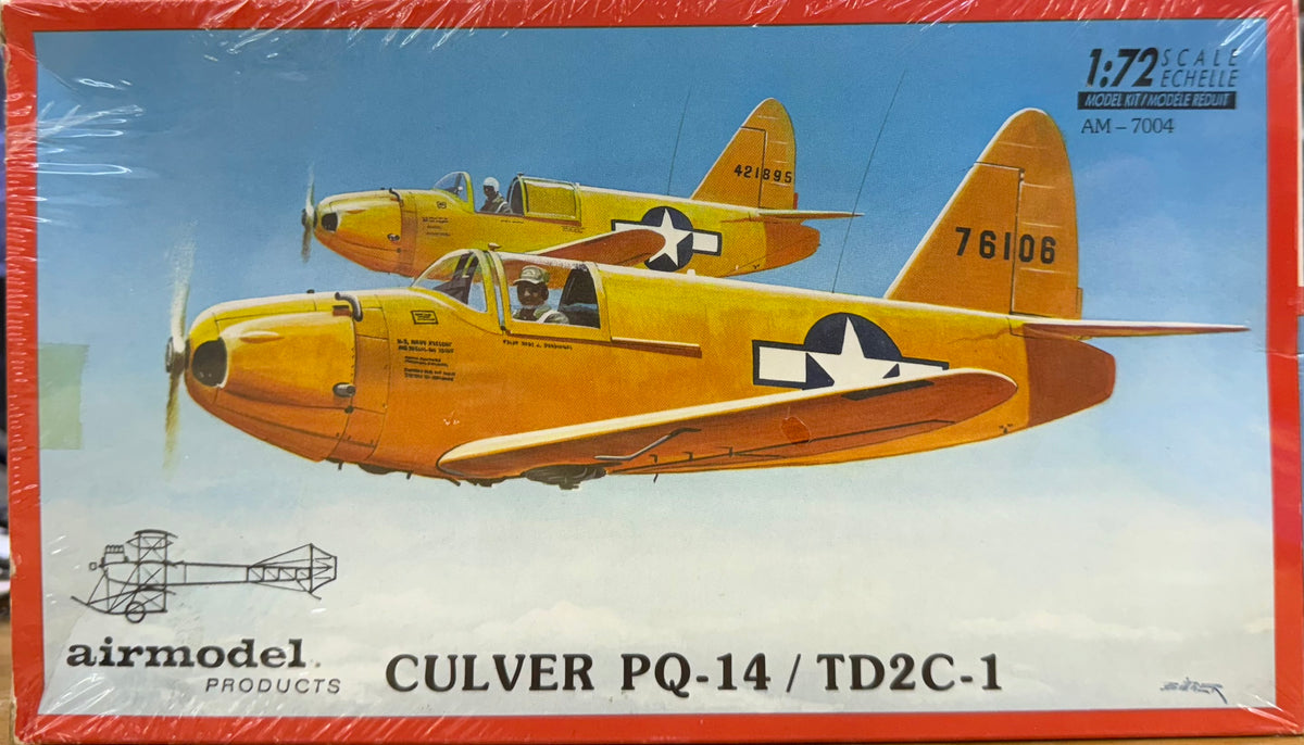 Culver PQ-14 / TD2C, 1/72 1989 ISSUE – J-BarHobbies