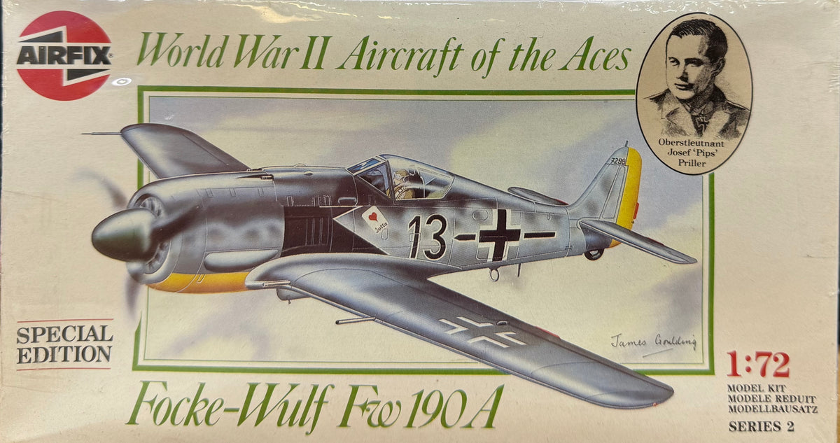 Focke-Wulf FW 190A, 1/72 1988 ISSUE – J-BarHobbies