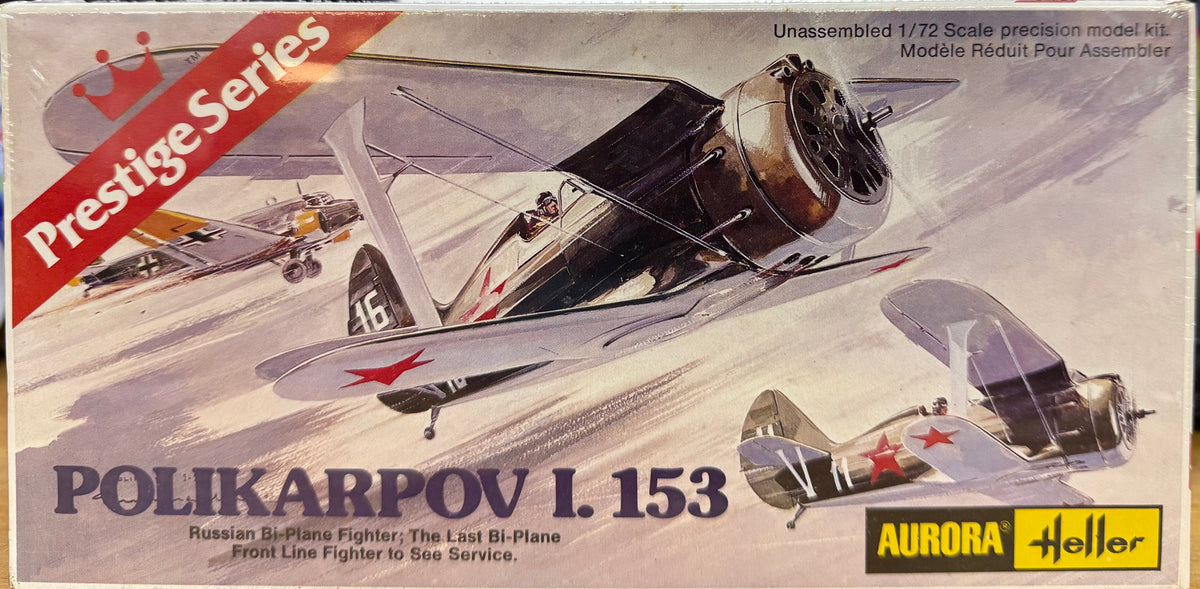 Polikarpov I. 153 1/72 1977 ISSUE – J-BarHobbies