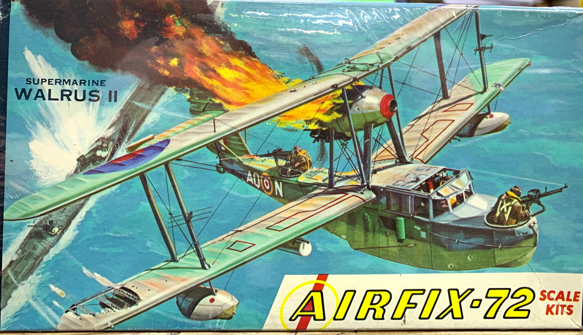 Supermarine Walrus II 1/72 1963 ISSUE – J-BarHobbies