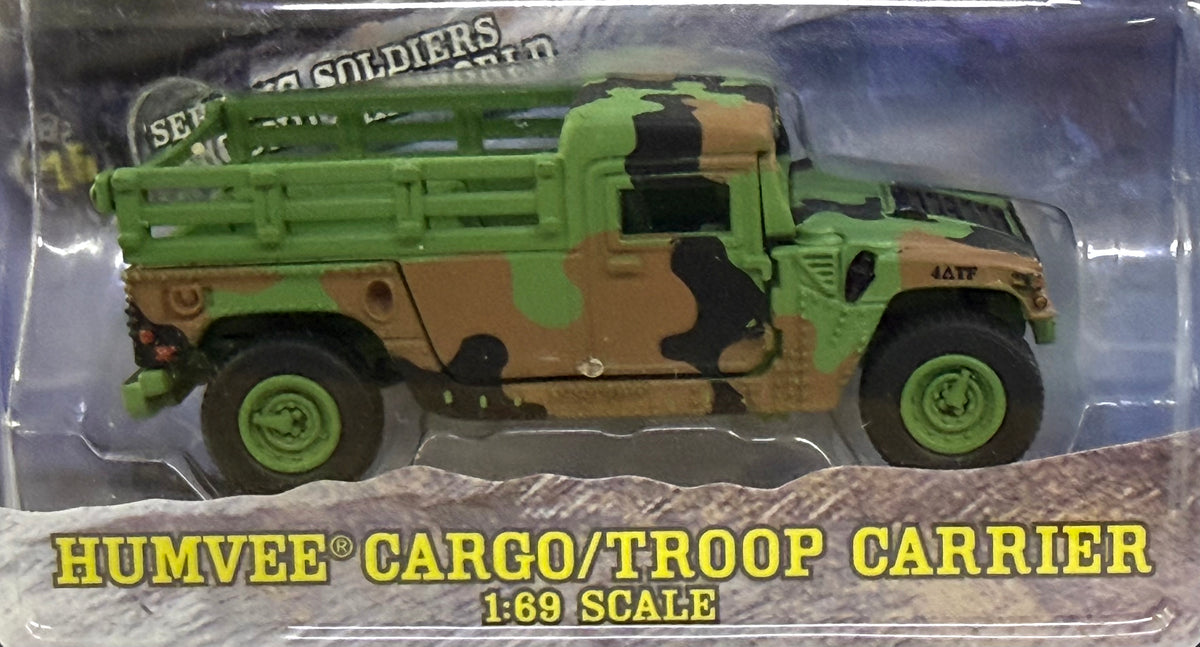 HUMVEE CARGO/TROOP CARRIER 1/169 Johnny Lightning "Military Muscle" – J ...