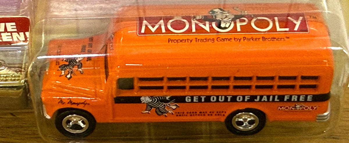 Monopoly - 1956 Chevy Bus "Get Out of Jail Free" - Includes Game Token ...