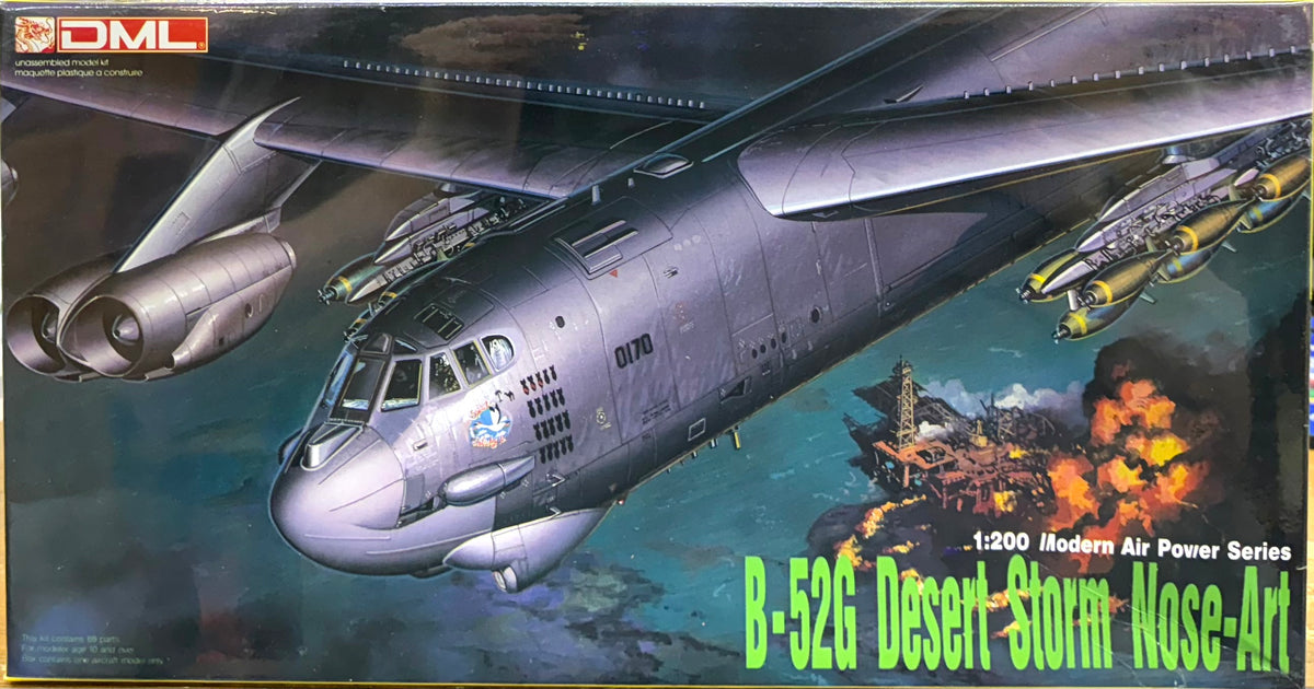 B-52G Desert Storm Nose Art, 1/200 1991 ISSUE – J-BarHobbies