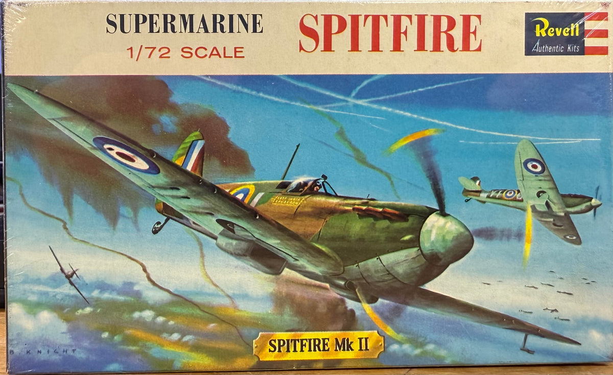 Supermarine Spitfire Mk II, 1/72 1964 ISSUE – J-BarHobbies