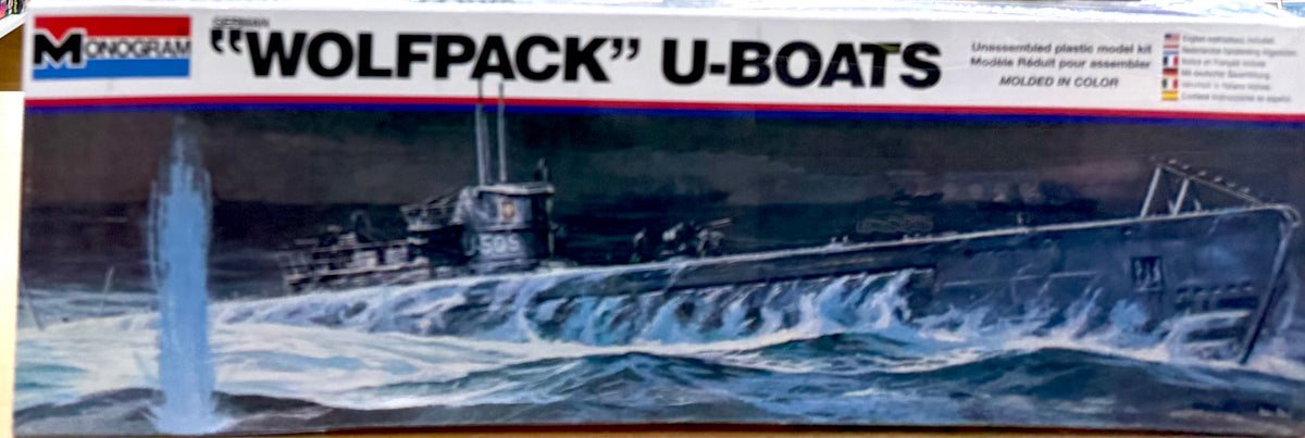 German "WOLFPACK" U-Boats 1/209 1995 ISSUE – J-BarHobbies