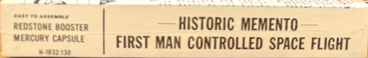 Redstone Booster with Mercury capsule, 1/110 1961 ISSUE – J-BarHobbies