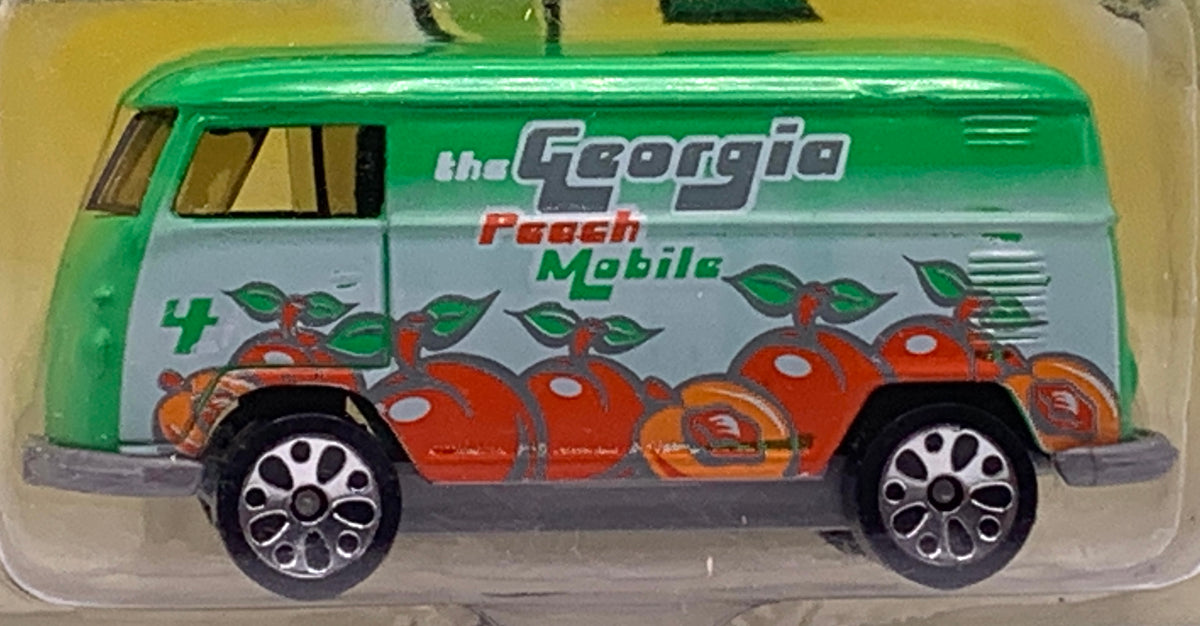 GEORGIA The Georgia Peach Mobile 1/58 Matchbox Across America 50th Bir ...