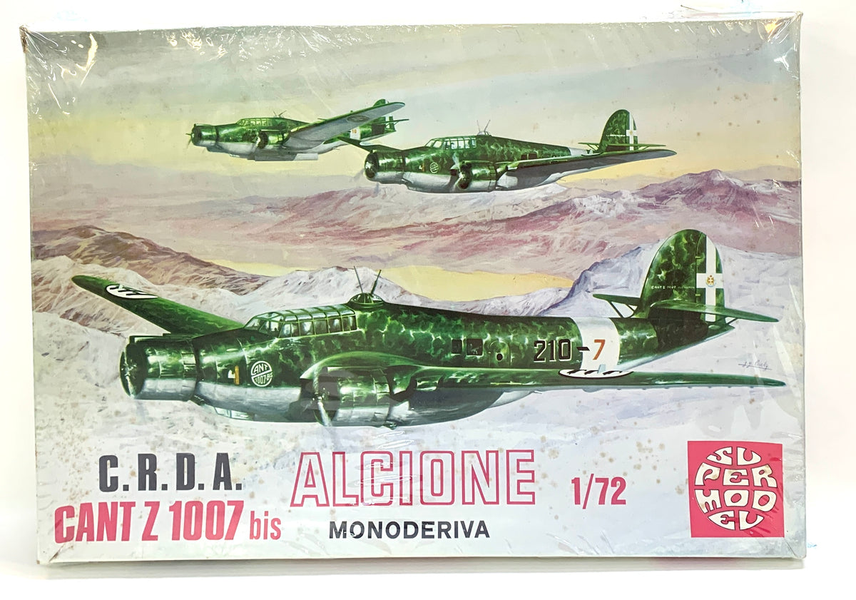 C.R.D.A. Cant Z 1007 bis Alcione Monoderiva 1/72 1973 ISSUE – J-BarHobbies