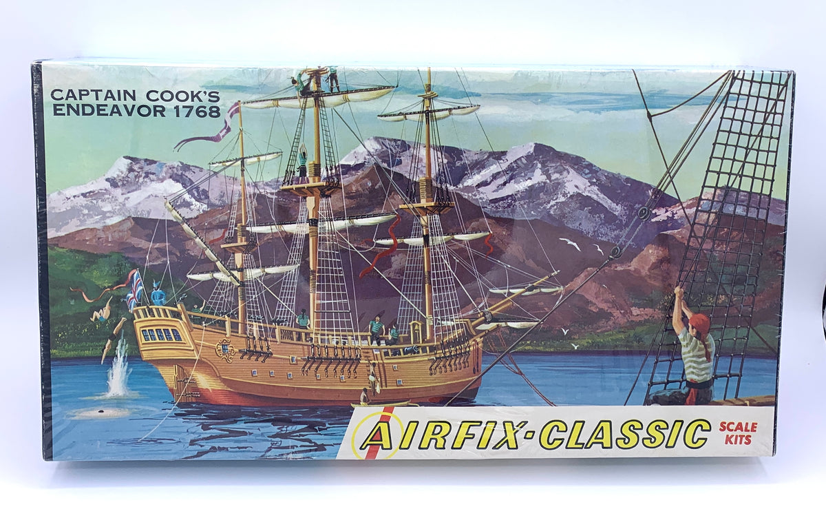 Captain Cook's Endeavor 1768 1/120 1963 ISSUE – J-BarHobbies