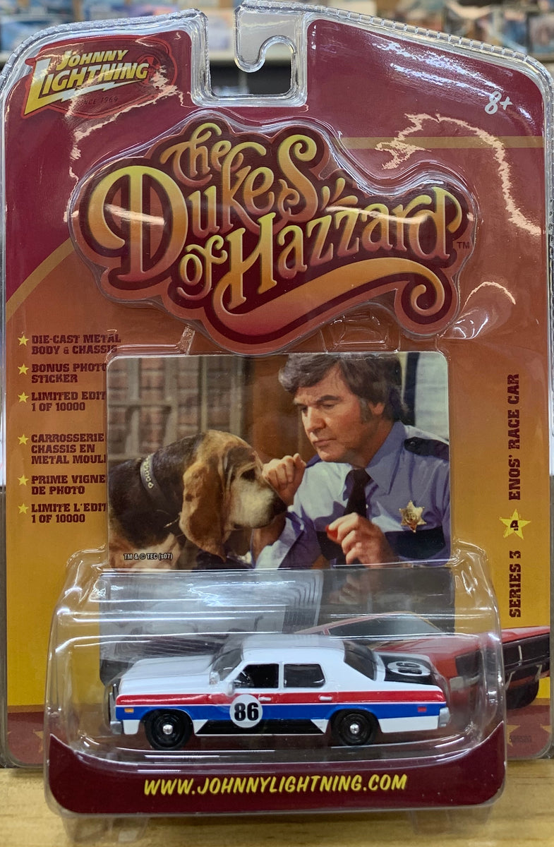 Dukes of Hazzard Enos' Race Car 1/64 – J-BarHobbies