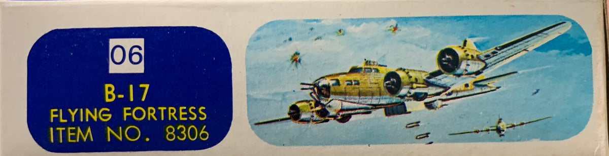 Bachmann Mini Planes, #06 B-17 Flying Fortress 1/250 1970's issue – J ...