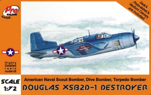 Douglas XSB2D-1 Destroyer 1/72 – J-BarHobbies