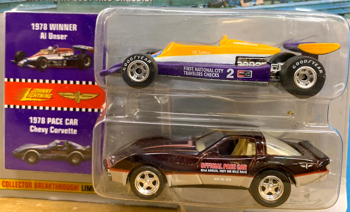 1978 Winner Al Unser 1978 Pace Car Chevy Corvette Indianapolis 500 Cha ...