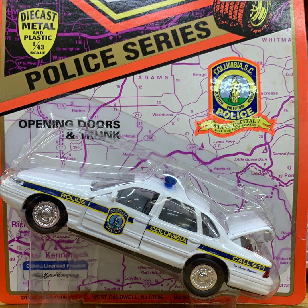 Columbia S.C Police 1/43 Diecast Ford Crown Victoria – J-BarHobbies