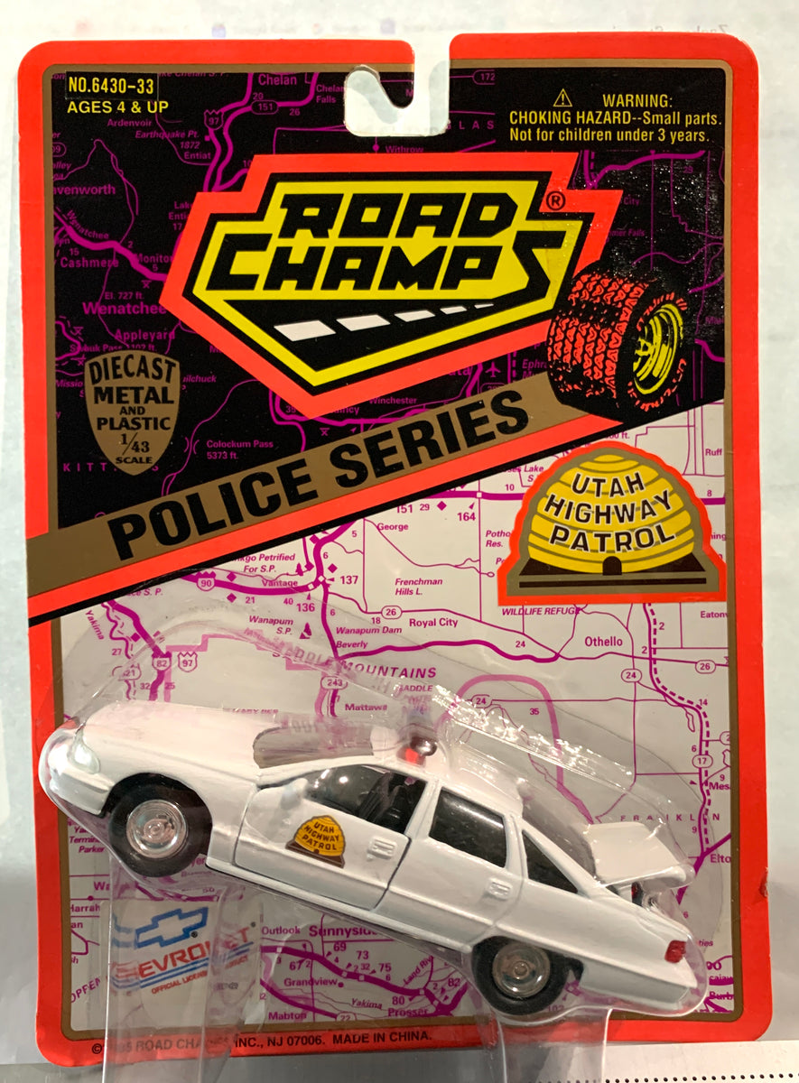 Utah Highway Patrol, 1/43 1995 CHEVROLET CAPRICE – J-BarHobbies