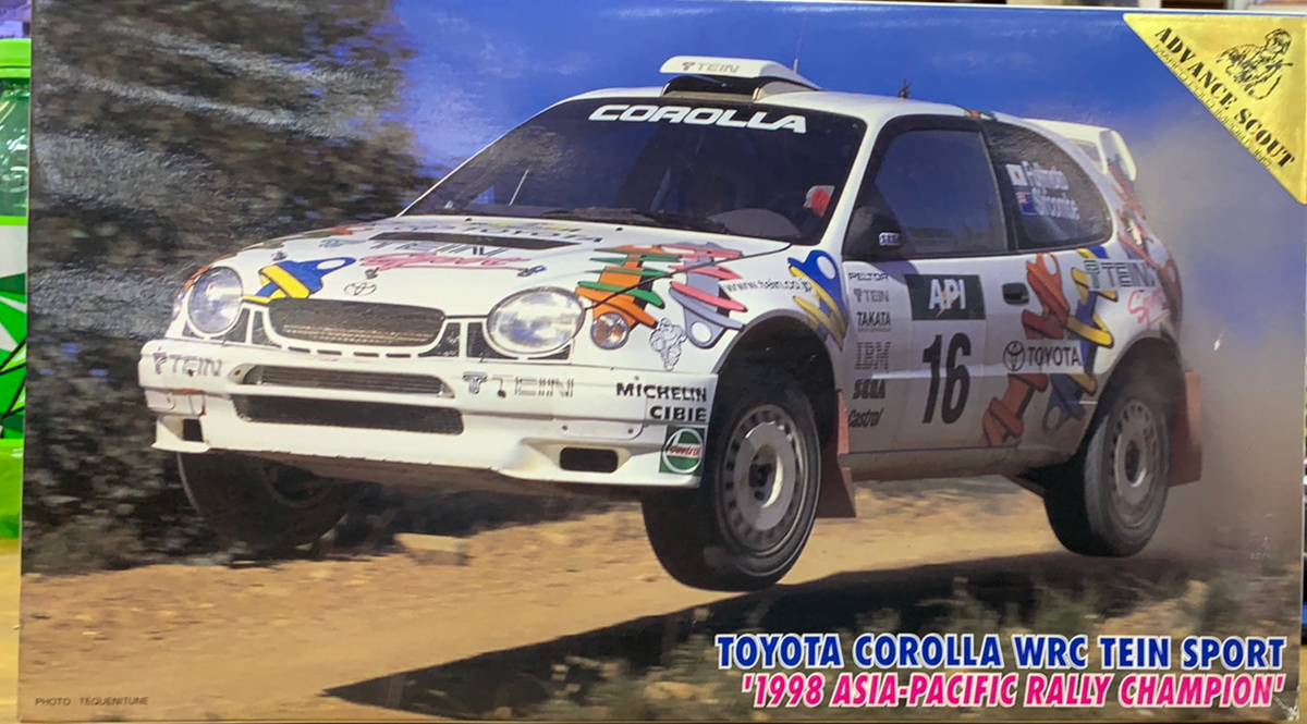 Corolla, Toyota. "Tein Sport" WRC 1998 Asia-Pacific Rally champion 1/2 ...