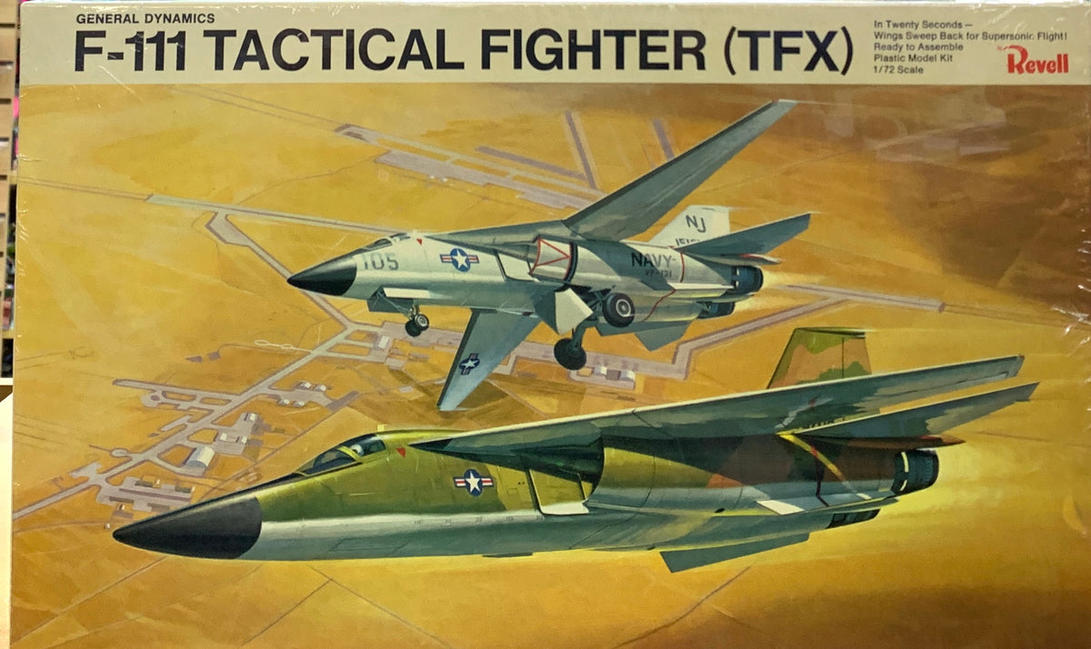 General Dynamics F-111 Tactical Fighter (TFX) 1/72 1966 ISSUE – J ...