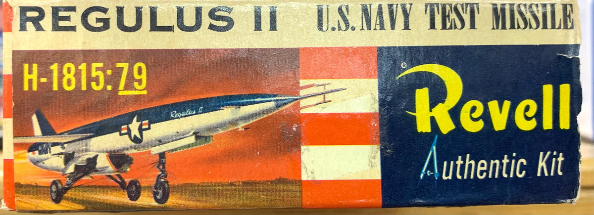 Chance Vought Regulus II US NAVY Test Missile 1/68 Initial 1958 Releas ...