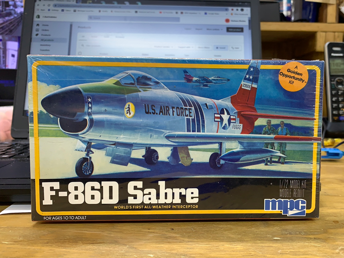 North American F86D Sabre – J-BarHobbies